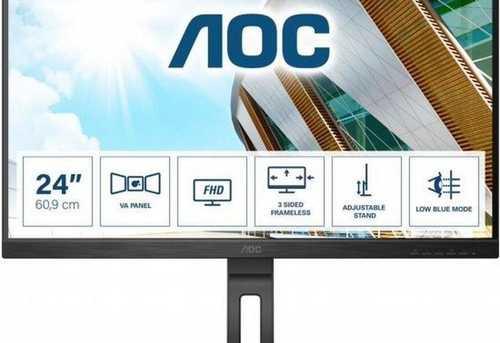 AOC 23.8" 24P2QM черный VA LED 4ms 16:9 DVI hdmi M