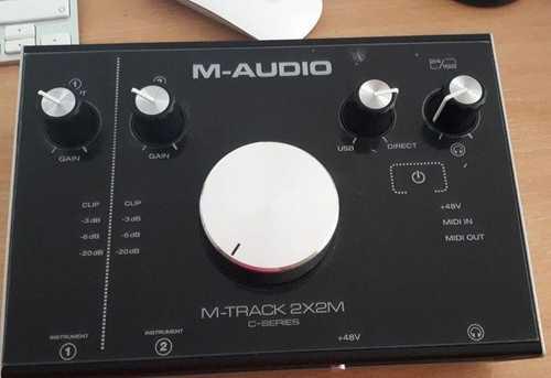 Внешняя звуковая карта M audio M-track 2X2M