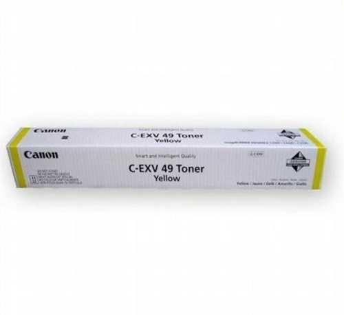 Картридж Canon C-EXV49Y 8527B002 желтый туба для к