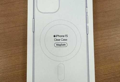 Чехол Apple Clear Case MagSafe iPhone 15