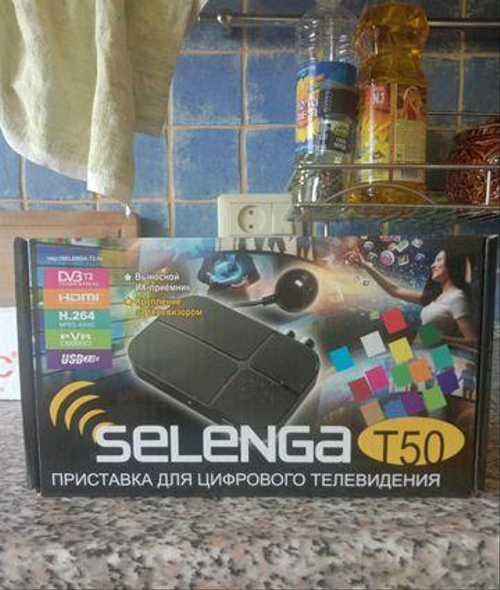 Ресивер для цифрового тв selenga T50