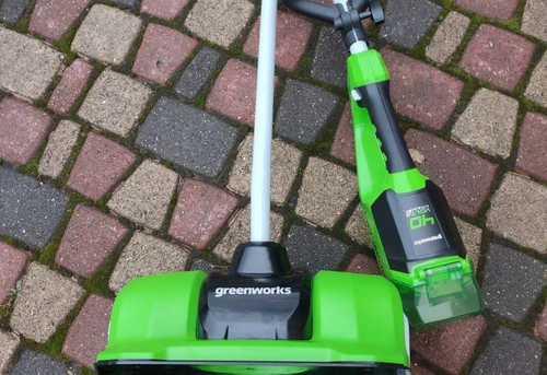 Снегоуборщик аккумуляторный G-MAX 40V greenworks