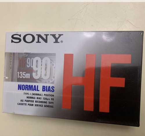 Аудио кассета новая Sony HF 90