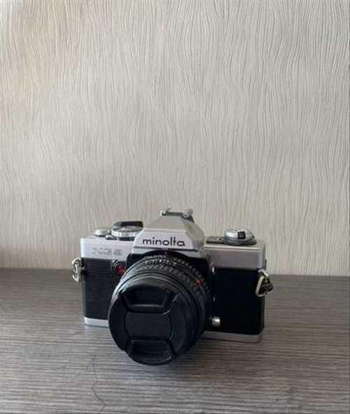 Плёночный фотоаппарат Minolta XG 9