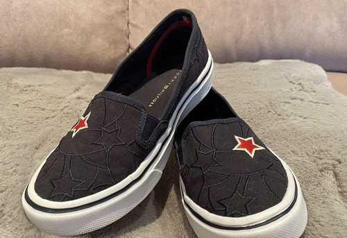 Слипоны женские tommy hilfiger