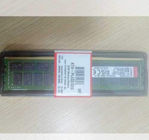 Модуль памяти DDR4 32GB Kingston KTH-PL432/32G