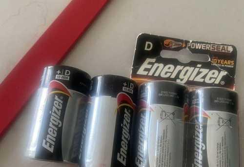 Батарейки D energizer