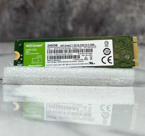 SSD Диск Western Digital Green 240gb M.2