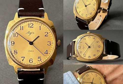 Луч Позолота - мужские наручные часы СССР