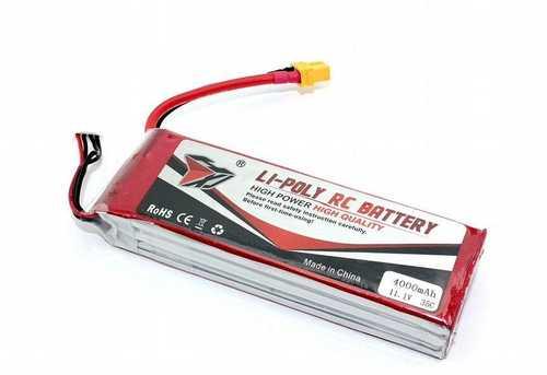 Аккумулятор Li-Pol 11.1V 8043130 4000mah разъем XT