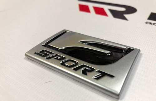 Эмблема Lexus F-Sport Короткая с надписью O151