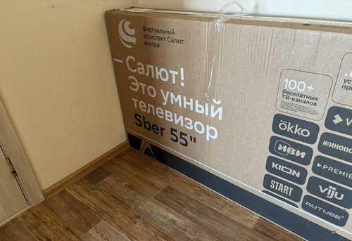 Новый телевизор Sber SDX-55U4127