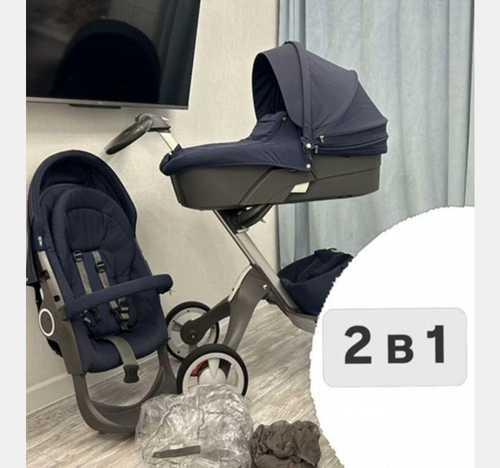 Детская коляска 2 в 1 stokke