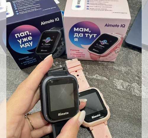 Умные часы для детей Amito IQ с марусей