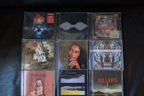 CD диски indie, metal, alternative rock