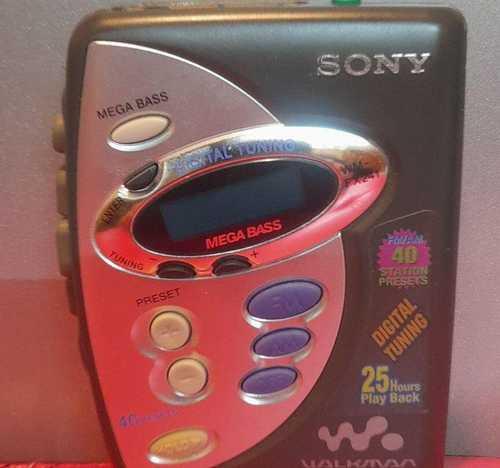 Кассетный плеер sony walkman wm-fx 241