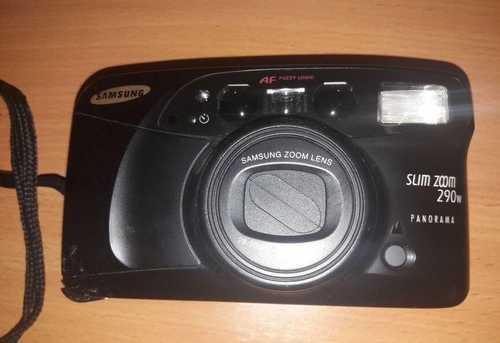 Пленочный фотоаппарат Samsung slim zoom 290w