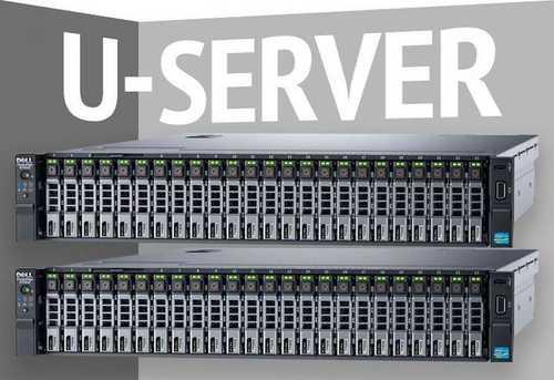 Сервер Dell R730XD 24*2.5 2*2689v4 64Gb H730p 2*75