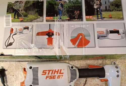 Двигатель Stihl fse 81 запчасти