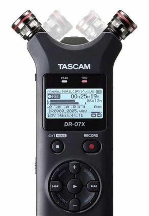Цифровой диктофон Tascam DR-07X