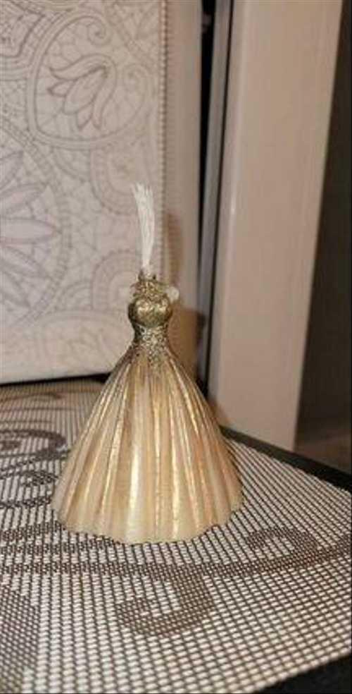 Свеча "Платье невесты "