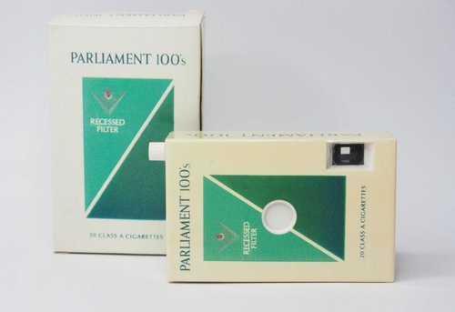 Фотоаппарат пленочный Parliament пачка сигарет