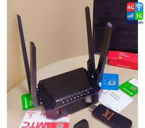 Wi-fi роутер ND-WE3826+4G Модем E3372h-153.007