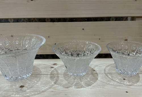 Набор хрустальных ваз Crystal samobor