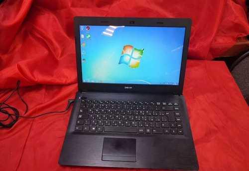 Ноутбук Dexp Athena T141 N2840/ ssd 128/ ram 2