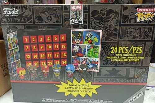 Набор подарочный Funko Advent Calendar Marvel (Pkt