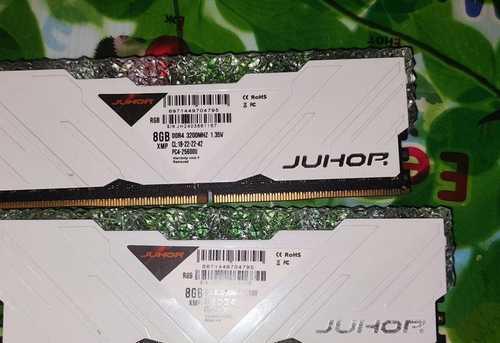 Оперативная память ddr4 Juhor