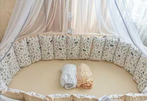 Кроватка для новорожденных 7в1