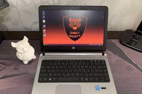 Рабочий ноутбук HP ProBook на i7