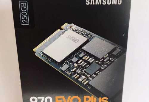 Новые SSD M.2 Samsung 970 Evo Plus 250gb