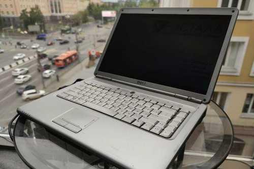 Серебристый ноутбук Dell 2 ядра, 2Gb, WiFi модуль