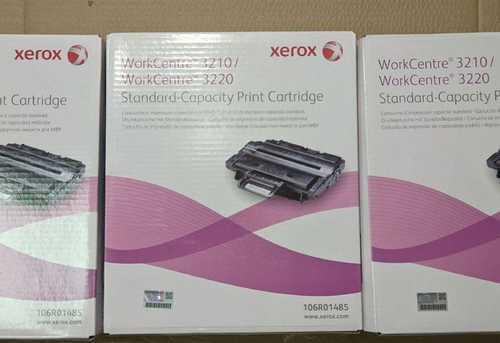 Картридж Xerox 106R01485 WC3210 2K новый, оригинал