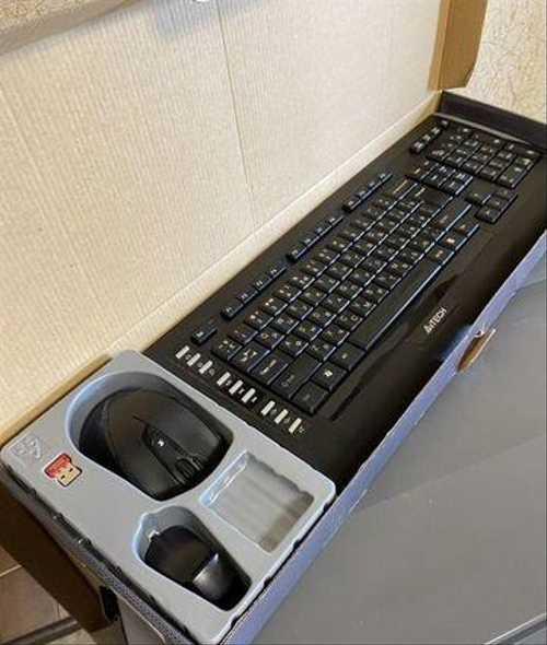 Клавиатура с мышью bluetooth 4tech