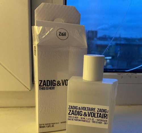 Zadig voltaire this is her 50 мл