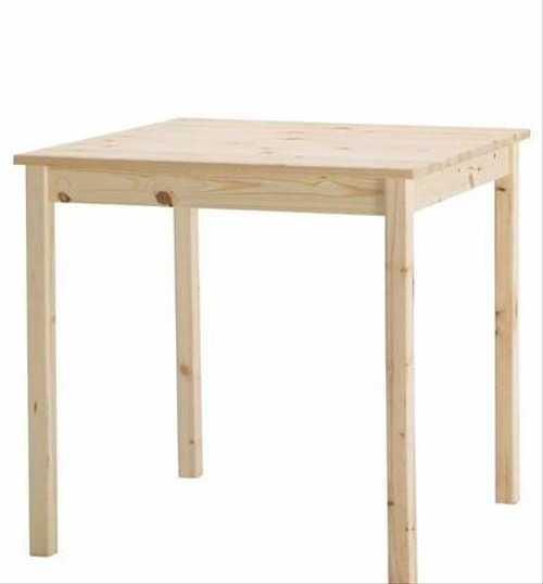 Ingo ингу Стол, сосна, 75x75 см икея IKEA