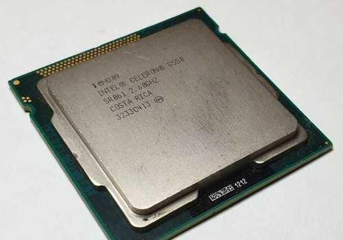 Процессор Intel Celeron G550, 2,6 ггц (2C/2T)