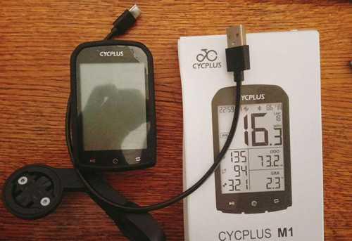 Велокомпьютер с gps cycplus M1