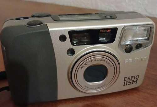 Плёночный фотоаппарат pentax espio 115M