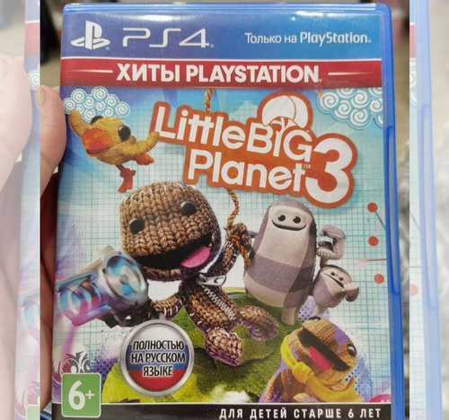 Диск PS4 Little Big Planet3