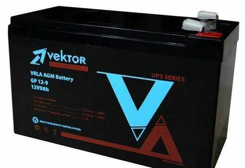 Аккумулятор для ибп Vektor Energy GP 12-9 9 Ah