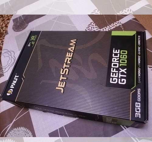 Видеокарта Palit Jetstream GTX 1060 3gb