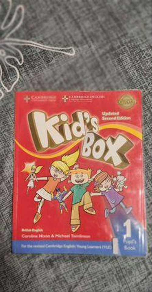 Учебник по английскому языку Kid's Box 1