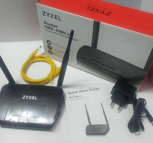 Wi-Fi роутер Zyxel NBG-418N