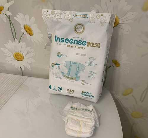 Подгузники 4 L 9-14 кг Inseense