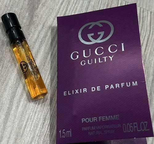 Пробник gucci elixir de parfum