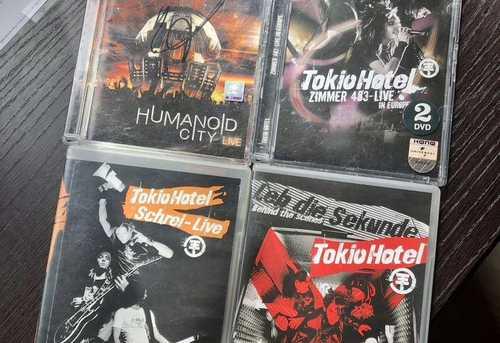 DVD Tokio Hotel коллекция оригинал с автографом